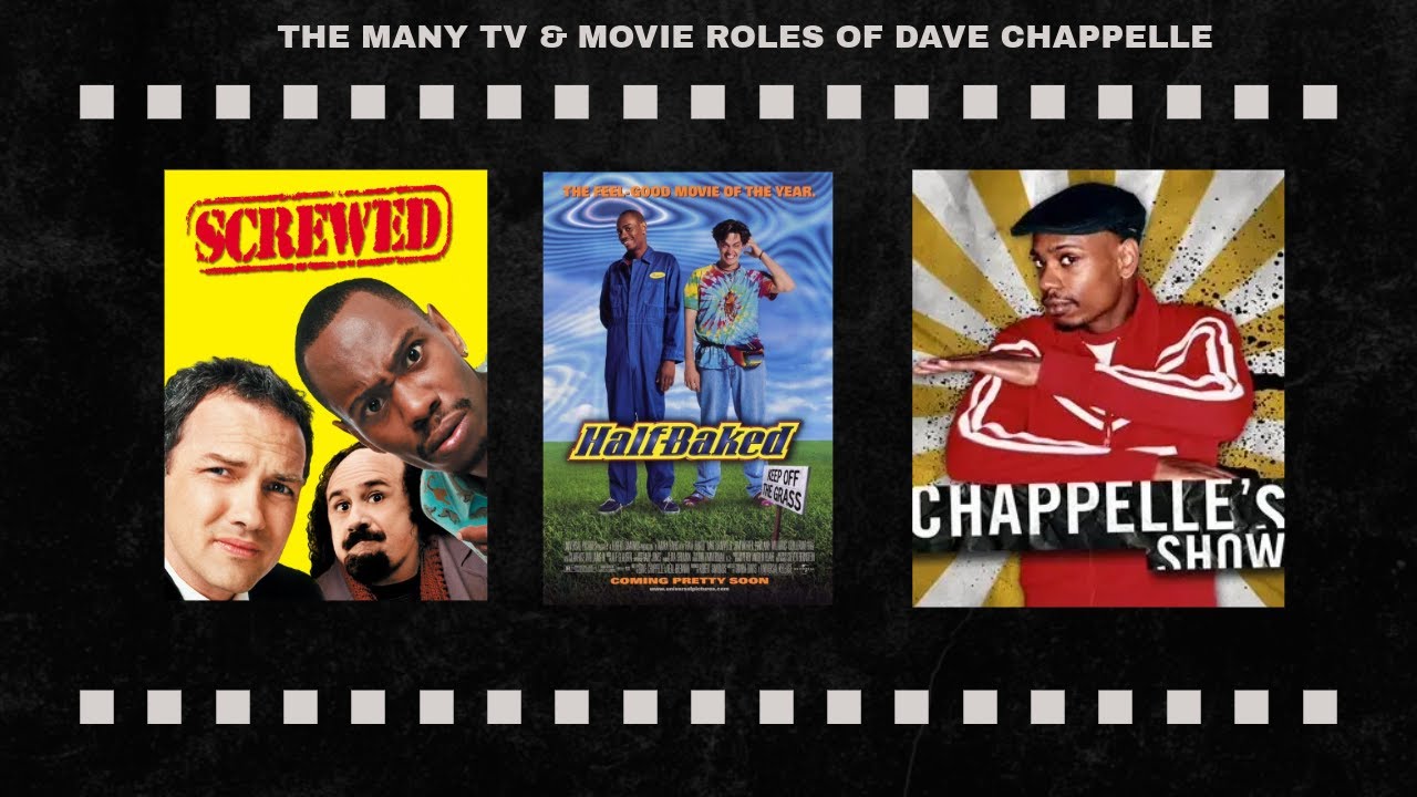 Dave Chappelle's Epic Evolution: A Look At His TV & Movie Roles Through ...