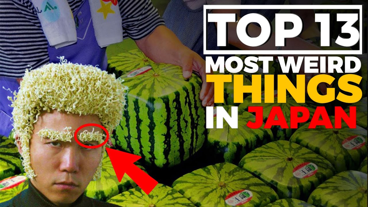 13 Weirdest Things That Exist Only in Japan || Top 13 Most Weird Things ...