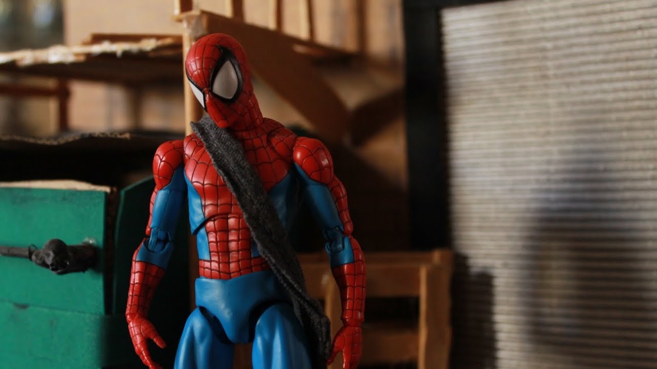 Spiderman stop motion (Hand motion) - YouTube