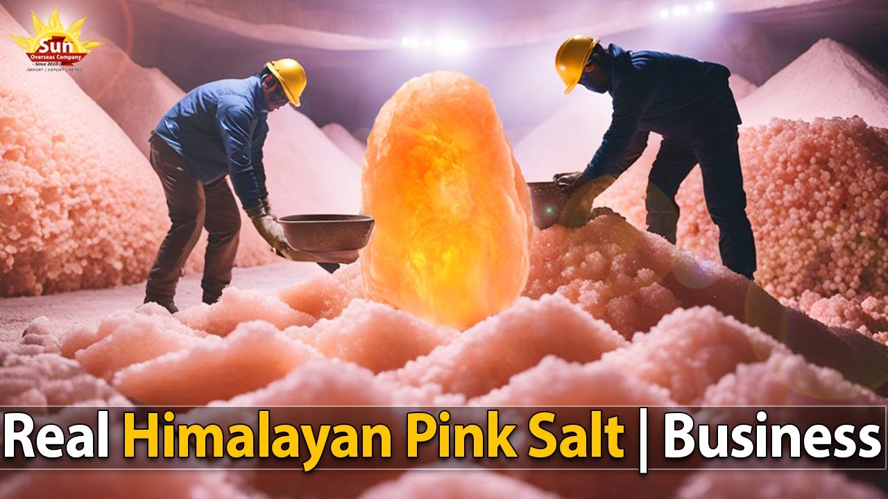 Himalayan salt processing plant | Himalayan pink salt blocks and tiles ...