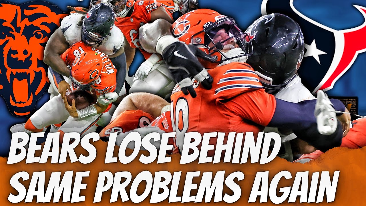 Chicago Bears Fall To Texans | Bears Fan Reaction To Poor Offensive ...