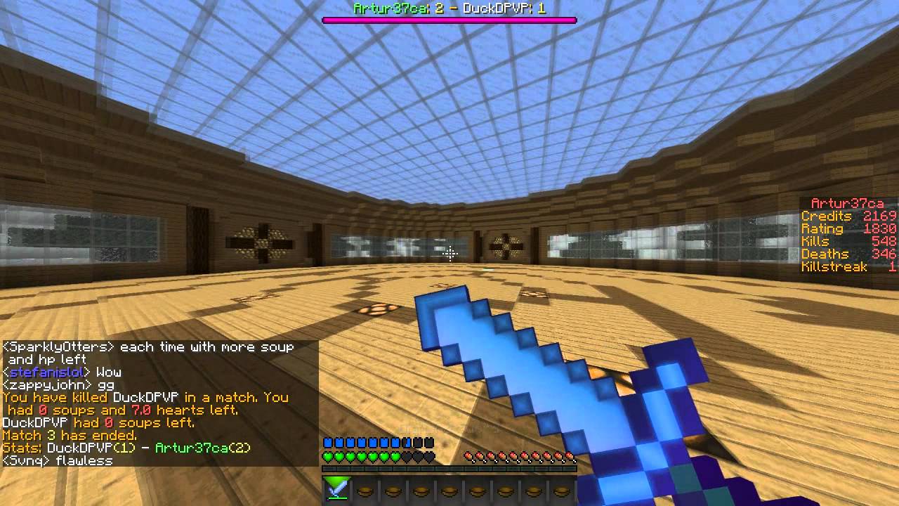 first to 5 with DuckDPVP - YouTube