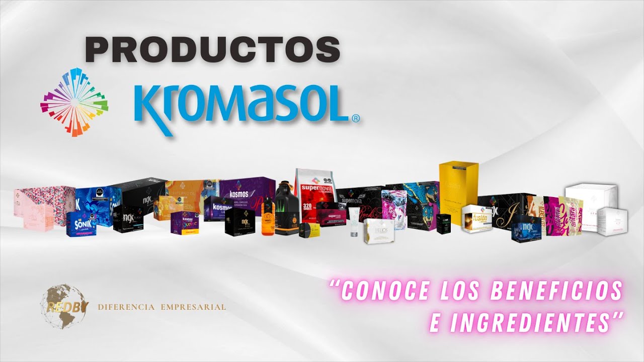 PRODUCTOS KROMASOL / CONOCE LOS BENEFICIOES E INGREDIENTES - YouTube