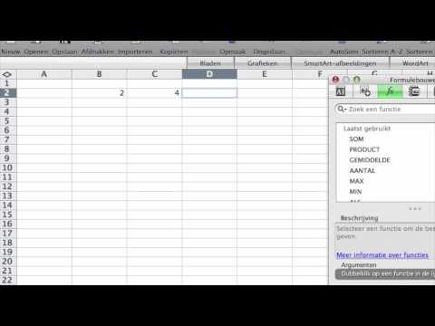 Werken met formules in Excel (Mac) beginners groot.m4v - YouTube