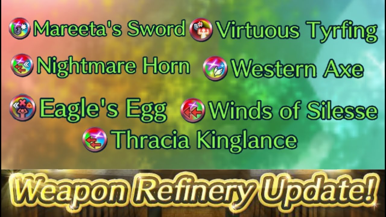 ALL THE WEAPONS ARE GREAT! WHAT THE HECK?! (FEH Update Review) | FEH ...