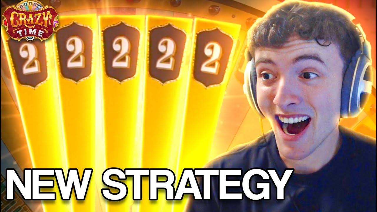 THE NEW 2X CRAZY TIME STRATEGY! - YouTube