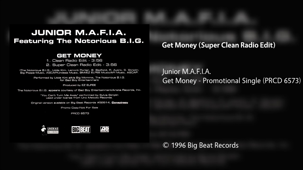 Junior M.A.F.I.A. - Get Money (Super Clean Radio Edit) - YouTube