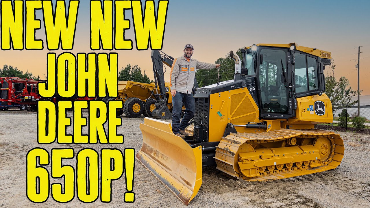 John Deere 650P Best New Dozer? - YouTube