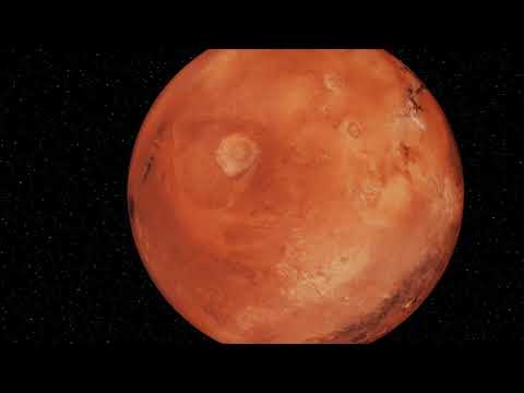 Mars/Earth Space Scene using Unreal Engine and NASA Planet Textures ...