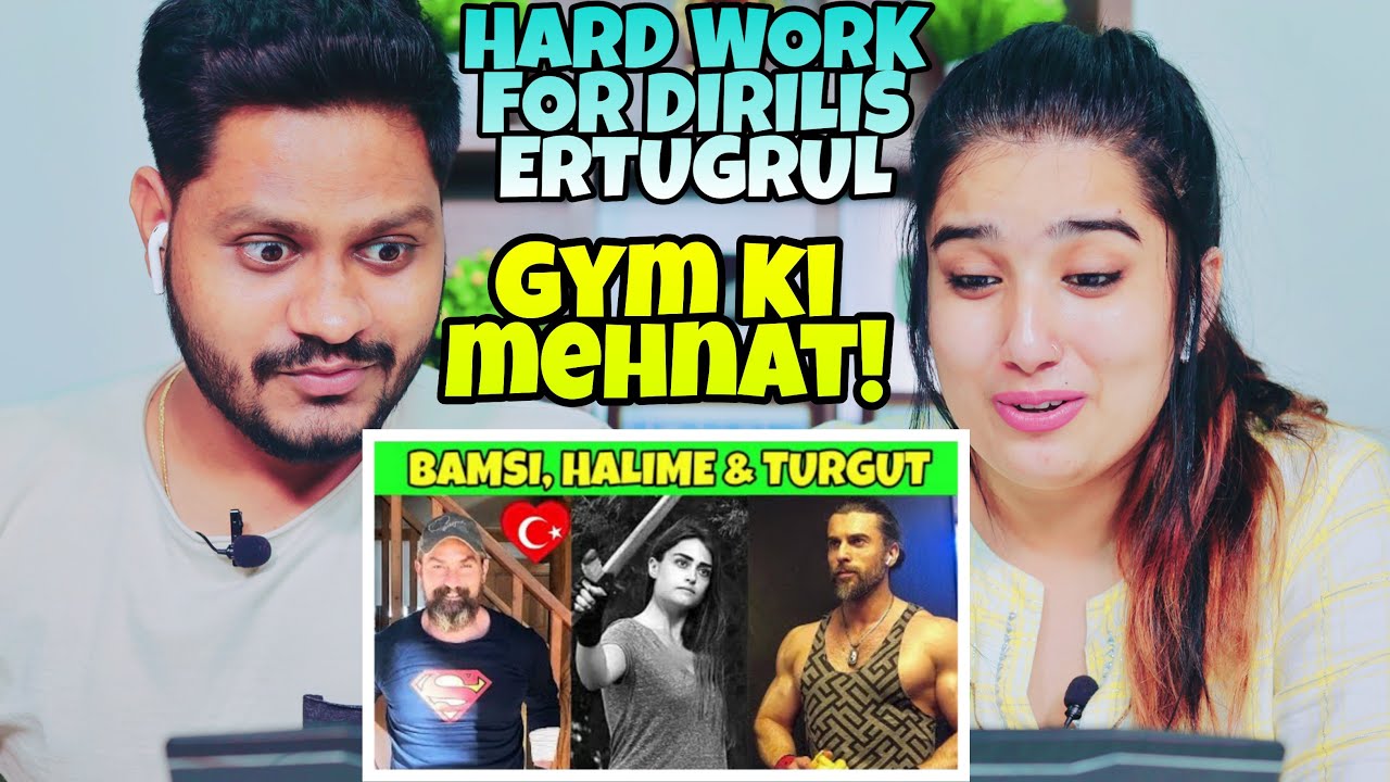 Reaction On Dirilis Ertugrul Behind The Scenes Training | Turgut, Bamsi ...