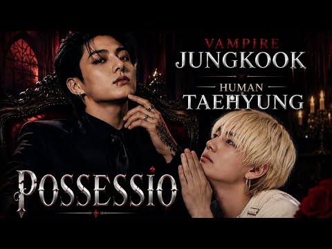  POSSESSIO SEASON 43] TAEKOOK VAMPIRE X ROMANCE MOVIE 🍿.  CREDIT TO TAEKOOKSTORYAI 