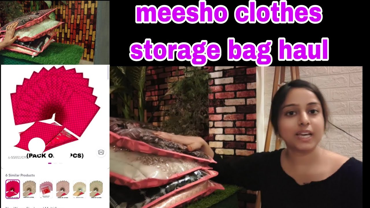 meesho clothes organiser review #meeshohaul Meesho Organization ...
