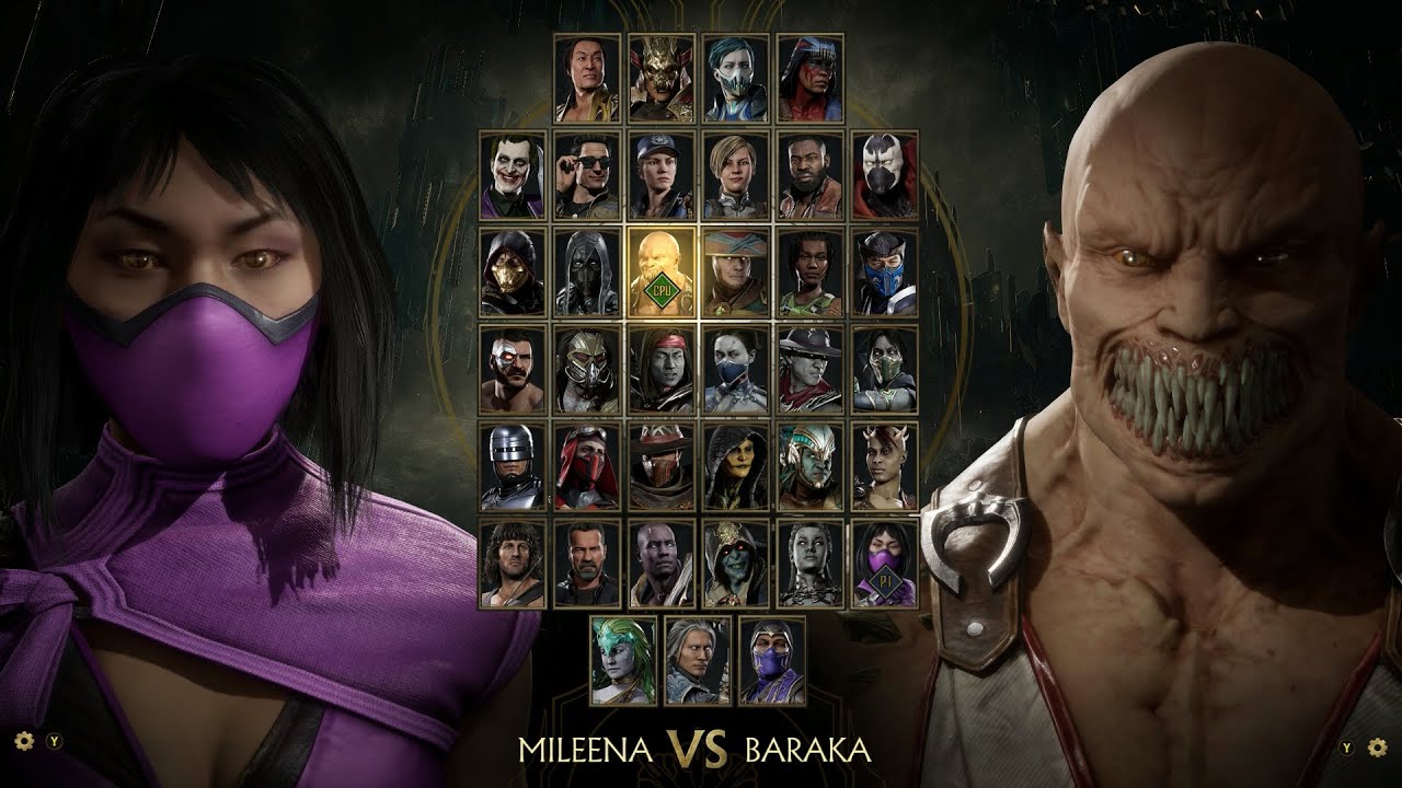MK11 Mileena VS Baraka - YouTube