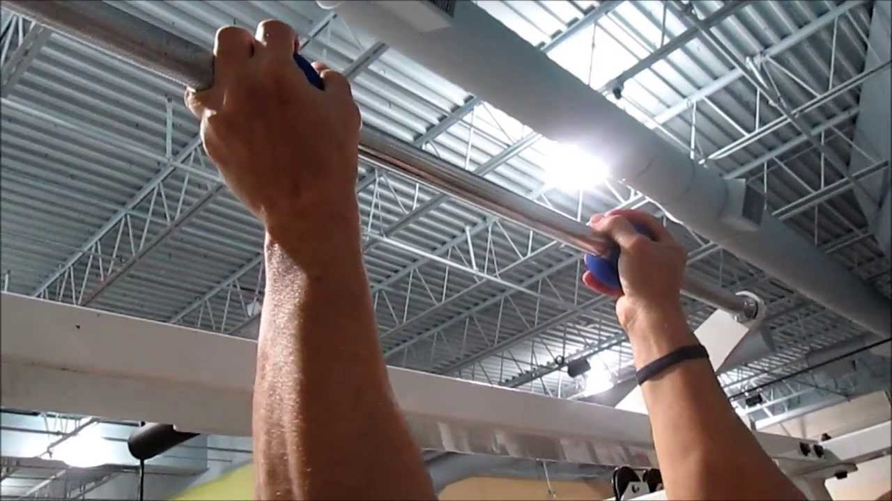 Pull-Ups Workout from easy to near impossible with Globe Gripz - YouTube