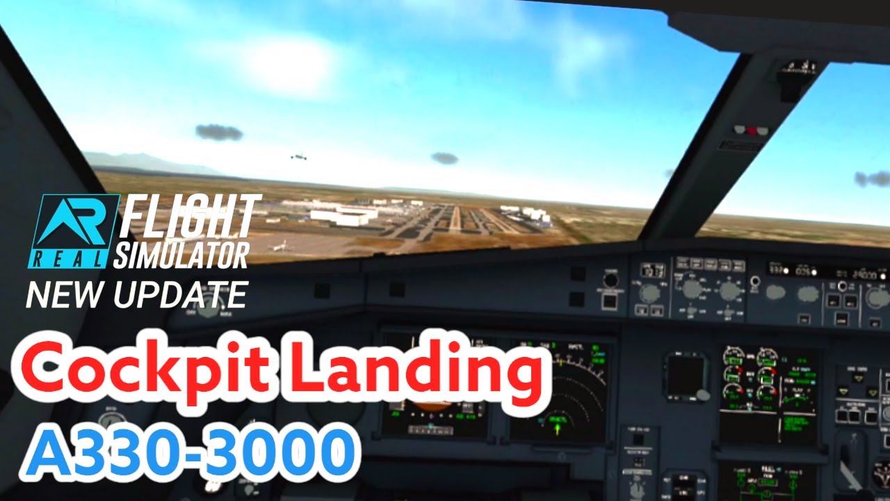 Cockpit landing | A330-300 | RFS Real Flight Simulator [4K] - YouTube