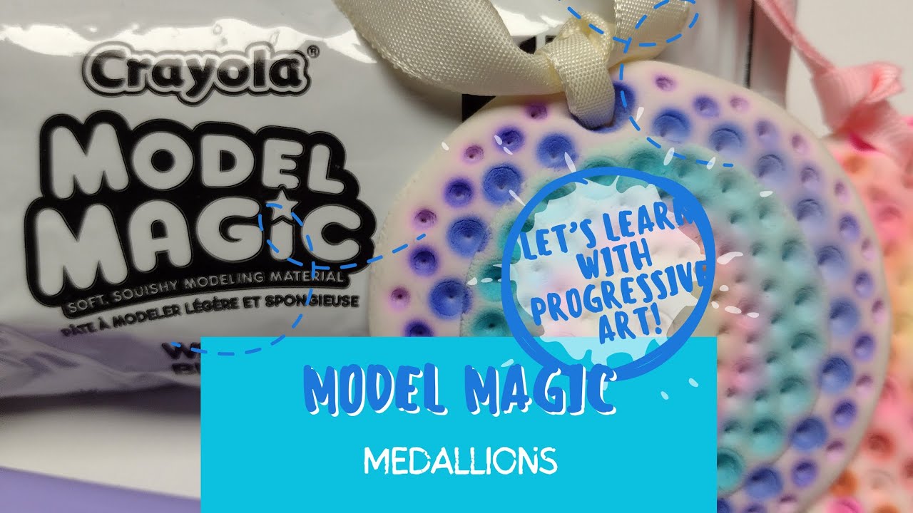 Model Magic Medallions - YouTube