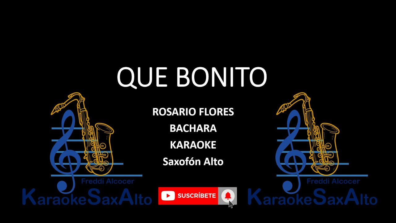 QUE BONITO - YouTube