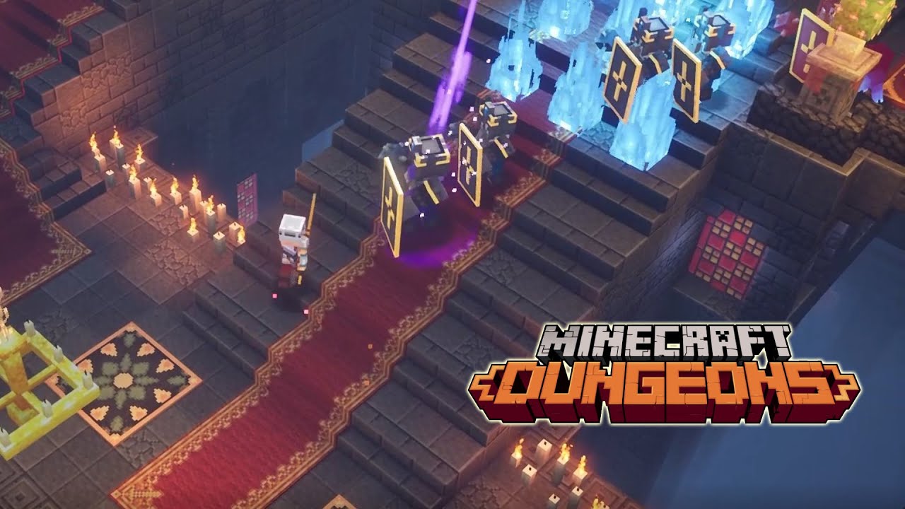 Minecraft Dungeons - Gameplay #6 | Acabando com a festa do Arch Illager ...