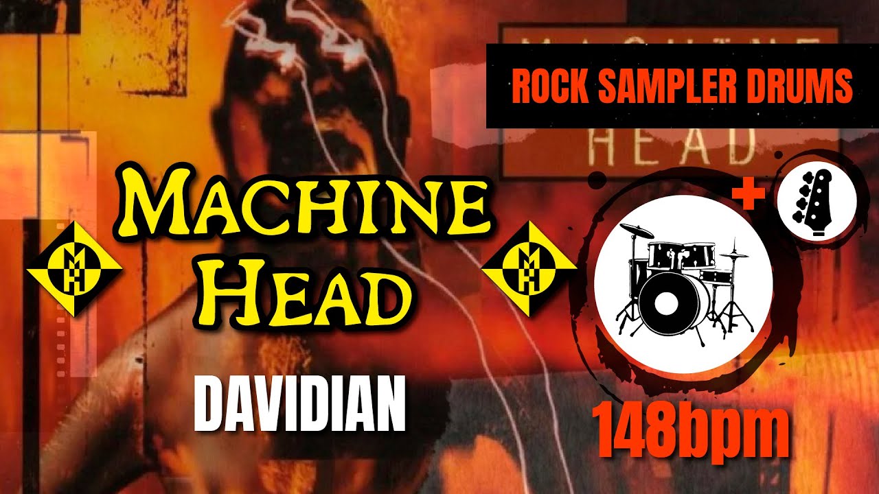 Machine Head - Davidian (DRUM TRACK) 🥁 + BASS - YouTube