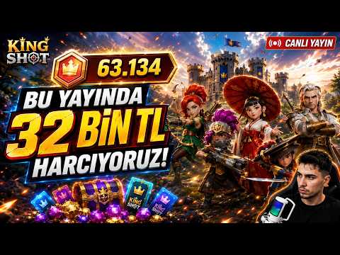 32.000 TL HARCAYIP KRAKEN HESAP YAPMAYA BAŞLIYORUZ  ! | #KingShot #KingShottürkçe