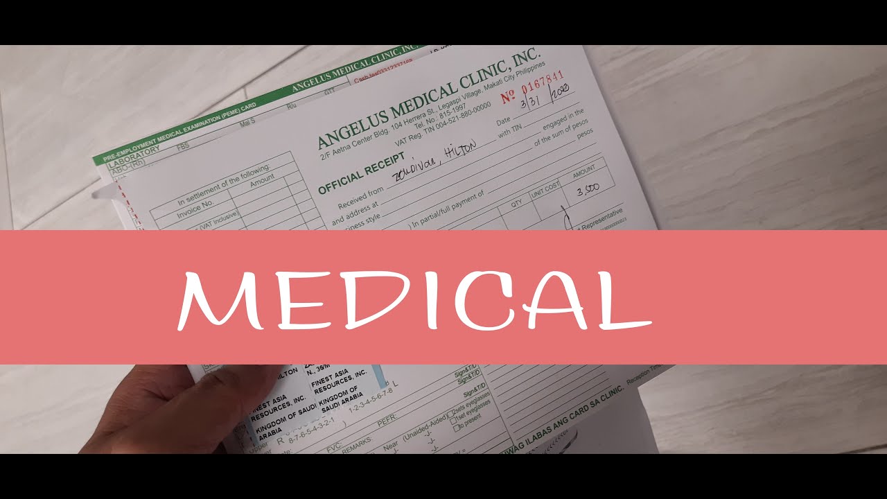 TAPOS NA ANG MEDICAL [Angelus Medical Clinic Inc.] - YouTube