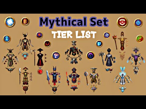 All Mythial Sets Tier list - Shadow Fight 2 