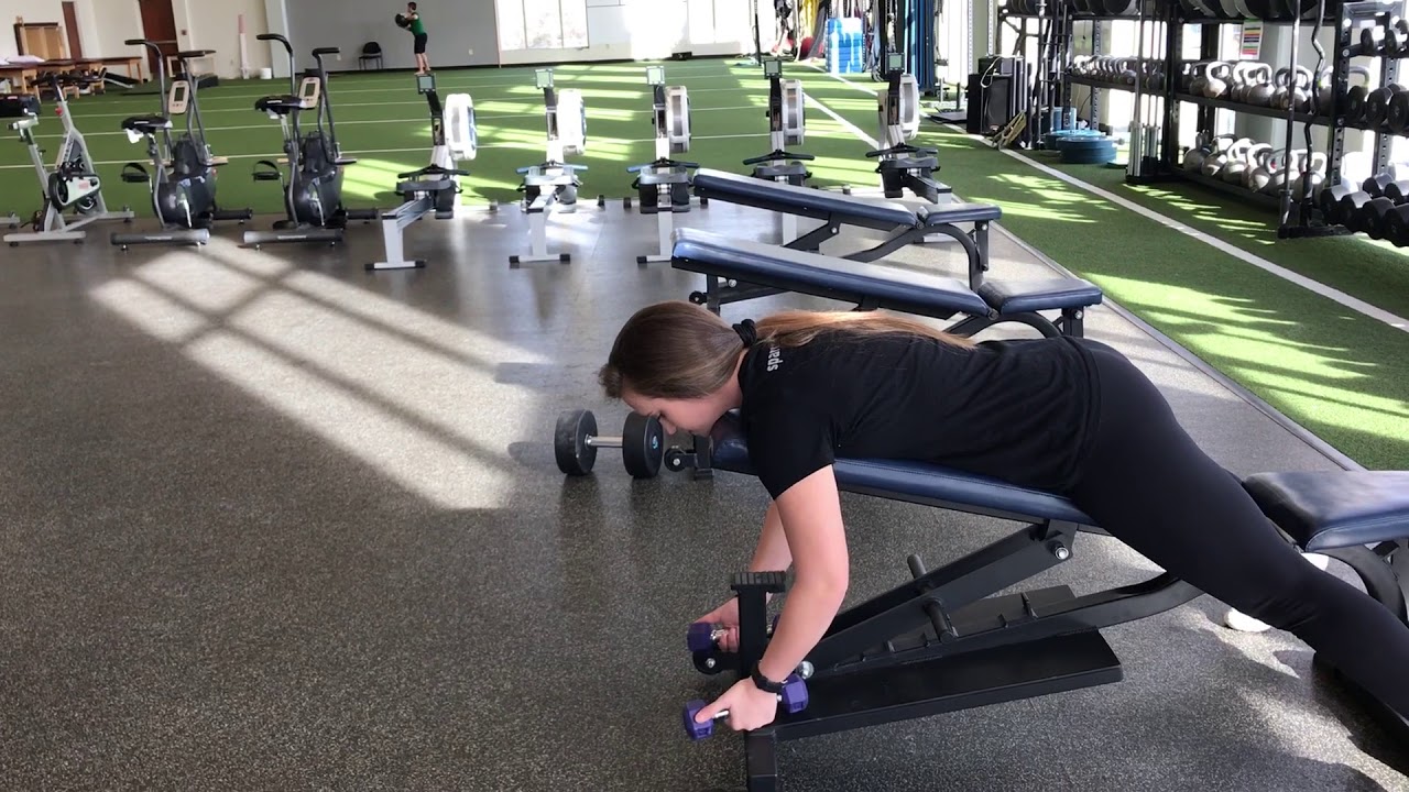 Bench Prone Y’s - YouTube