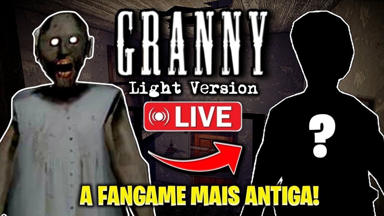 🔴 GRANNY LIGHT VERSION - JOGANDO UMA DAS FANGAMES MAIS ANTIGAS DE ...