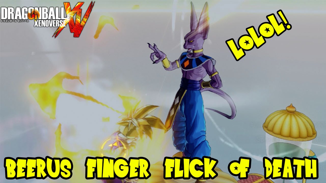 Dragon Ball Xenoverse Online: Beerus God of Destruction Finger Flick of ...