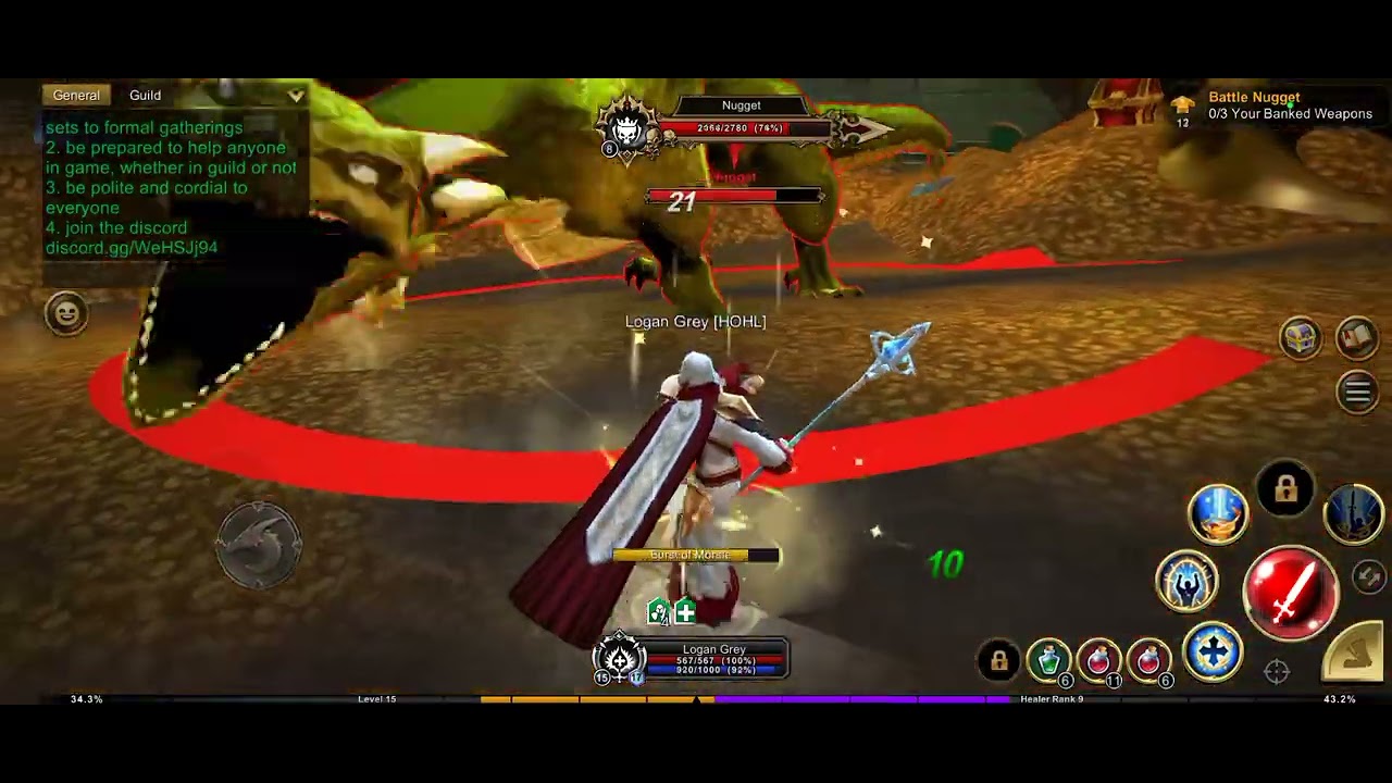 AQ3D Healer class showcase (Why I love the Healer class) - YouTube