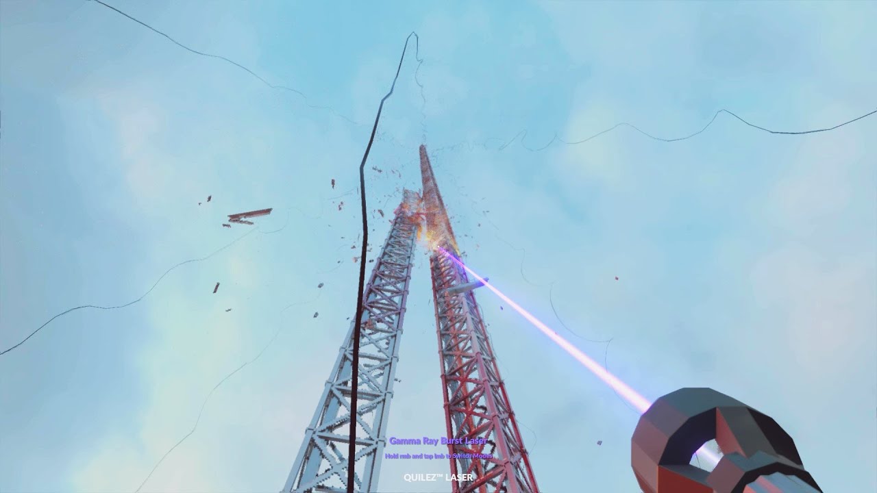THE MOST DANGEROUS LASER POINTER vs The Tallest Radio Tower in Teardown ...