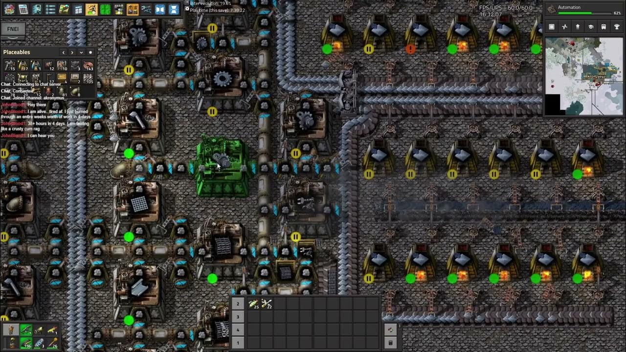 [Stream 3a] Factorio Angelbobs + component and science overhaul - YouTube