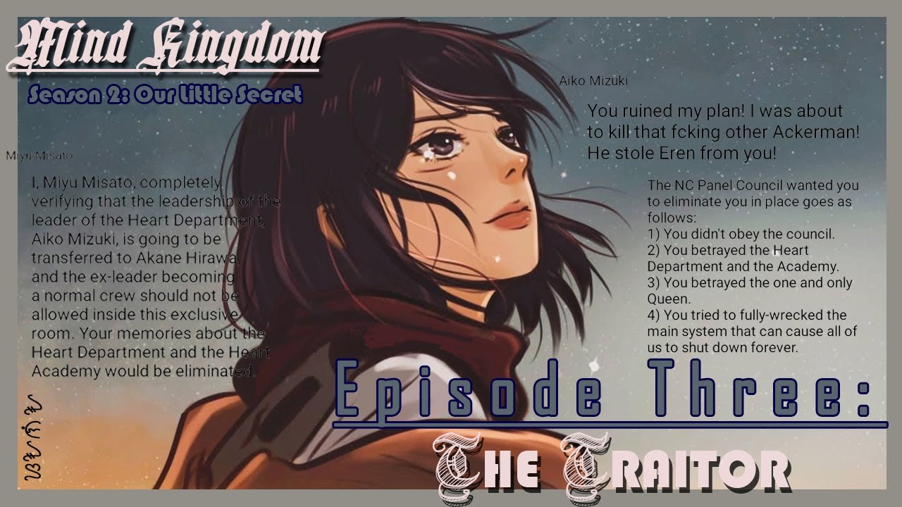 Aot Texting Story---The TRAITOR || MIND KINGDOM - YouTube