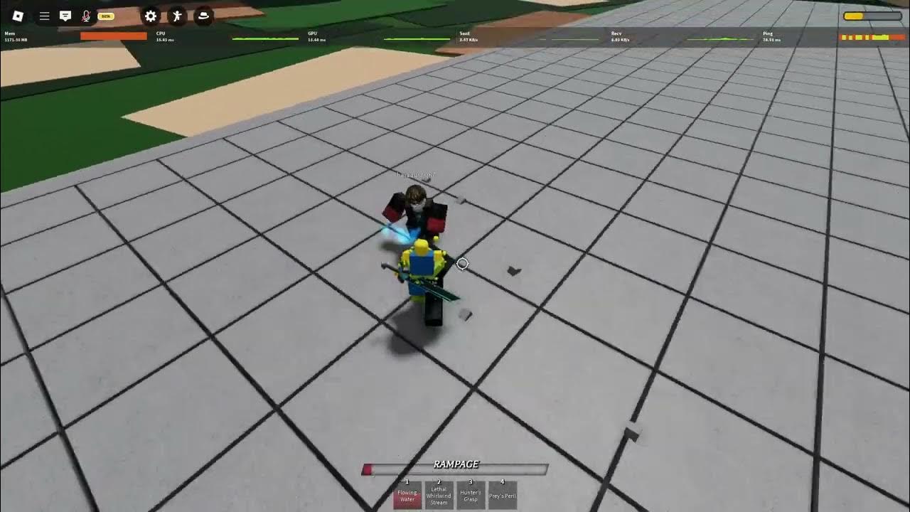 Random clip in 1v1 game mode tsbg - YouTube