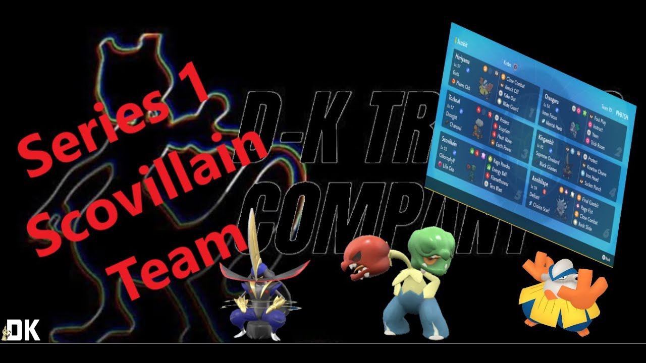 Series 1 Scovillain Team: Pokémon Scarlet & Violet Competitive Wi-Fi ...