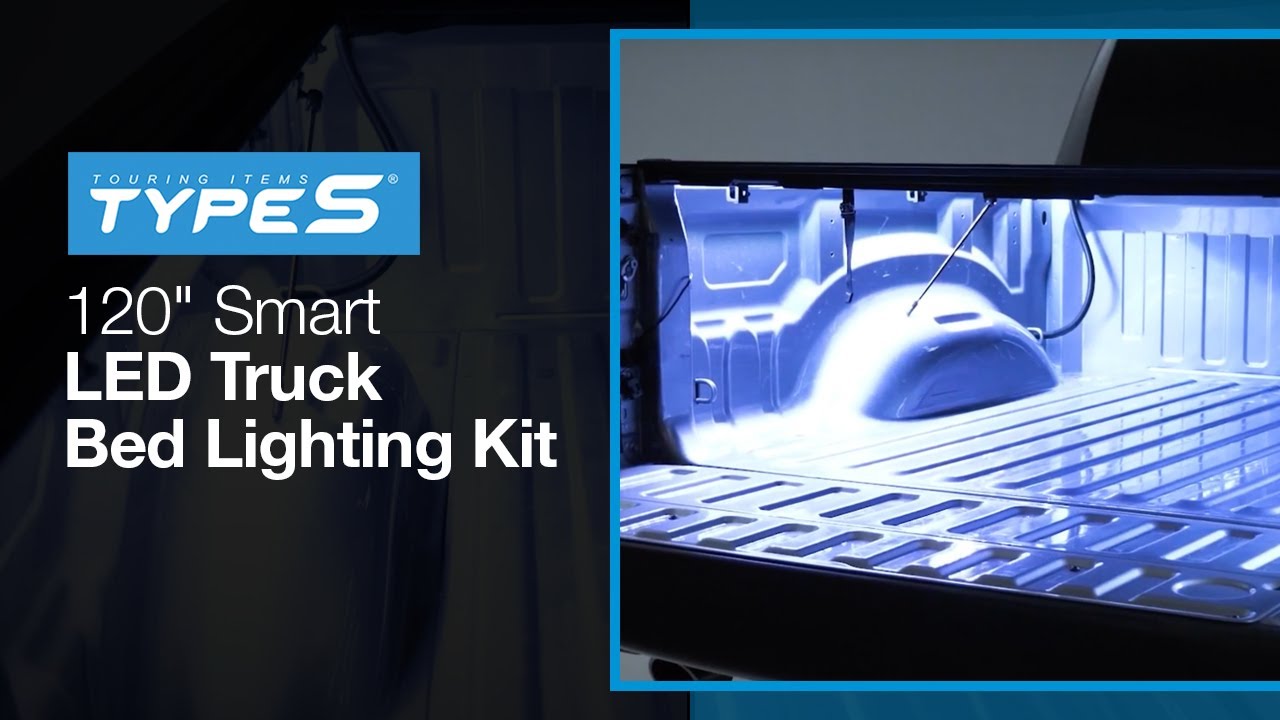 120" Smart LED Truck Bed Lighting Kit - YouTube