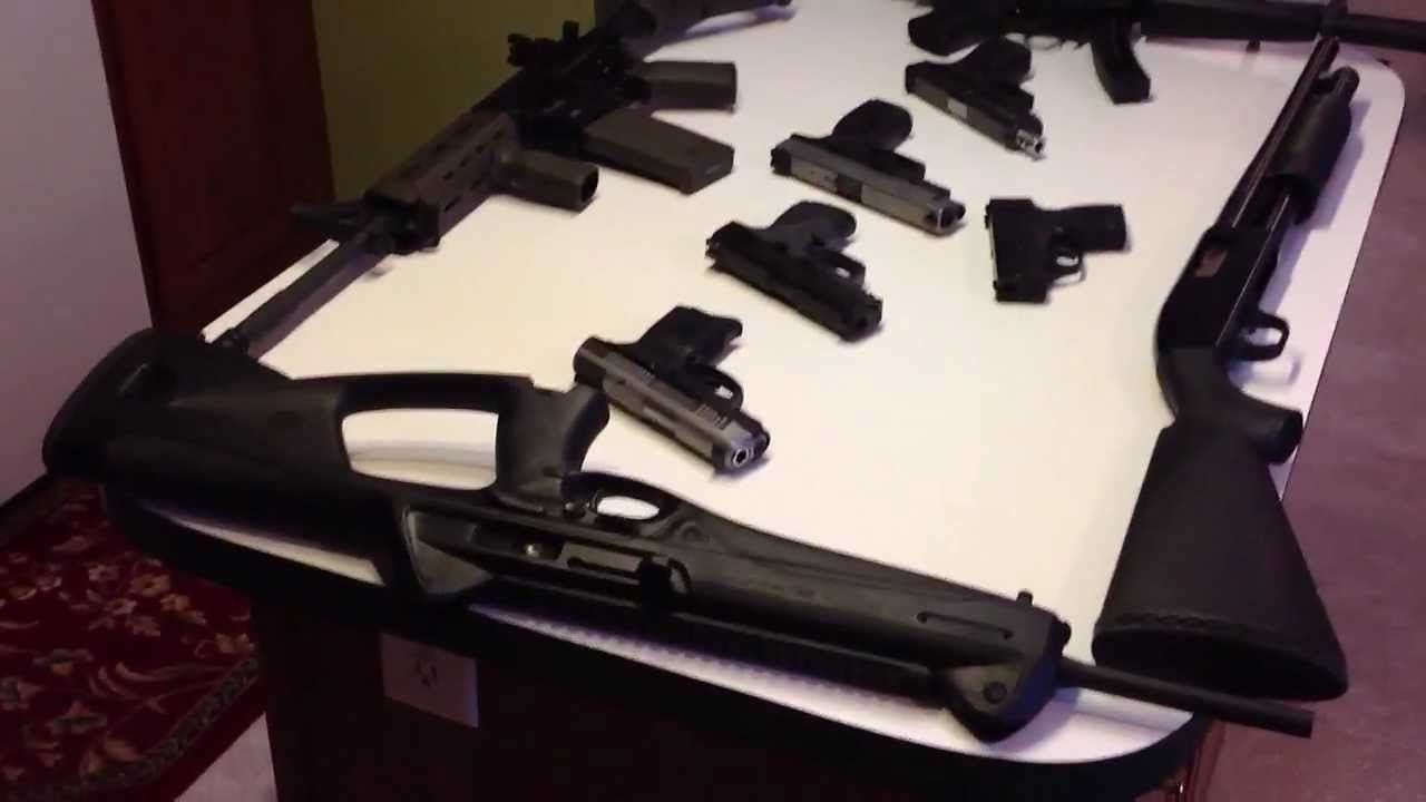 Shtf gun collection ( update) - YouTube