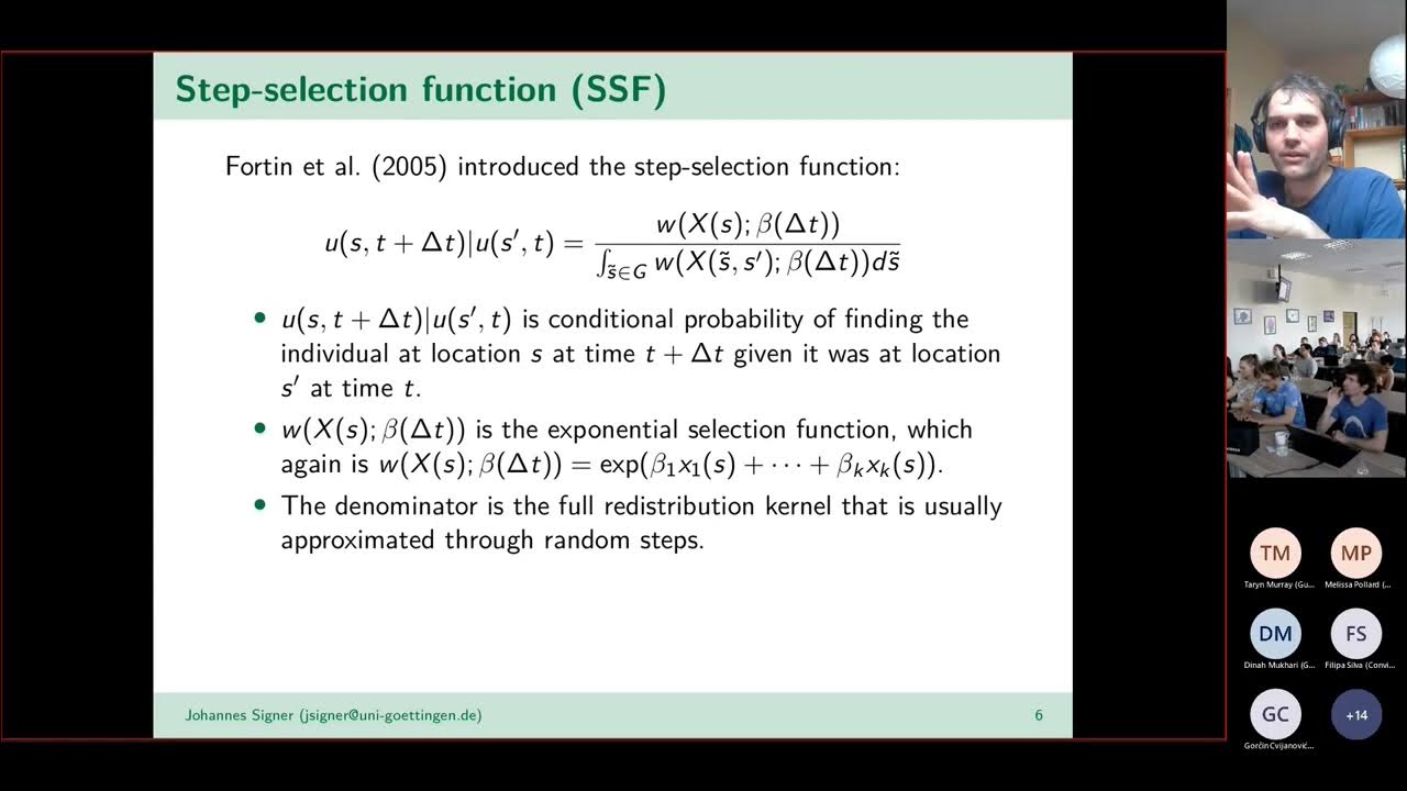 Step-Selection Functions - Johannes Signer - YouTube