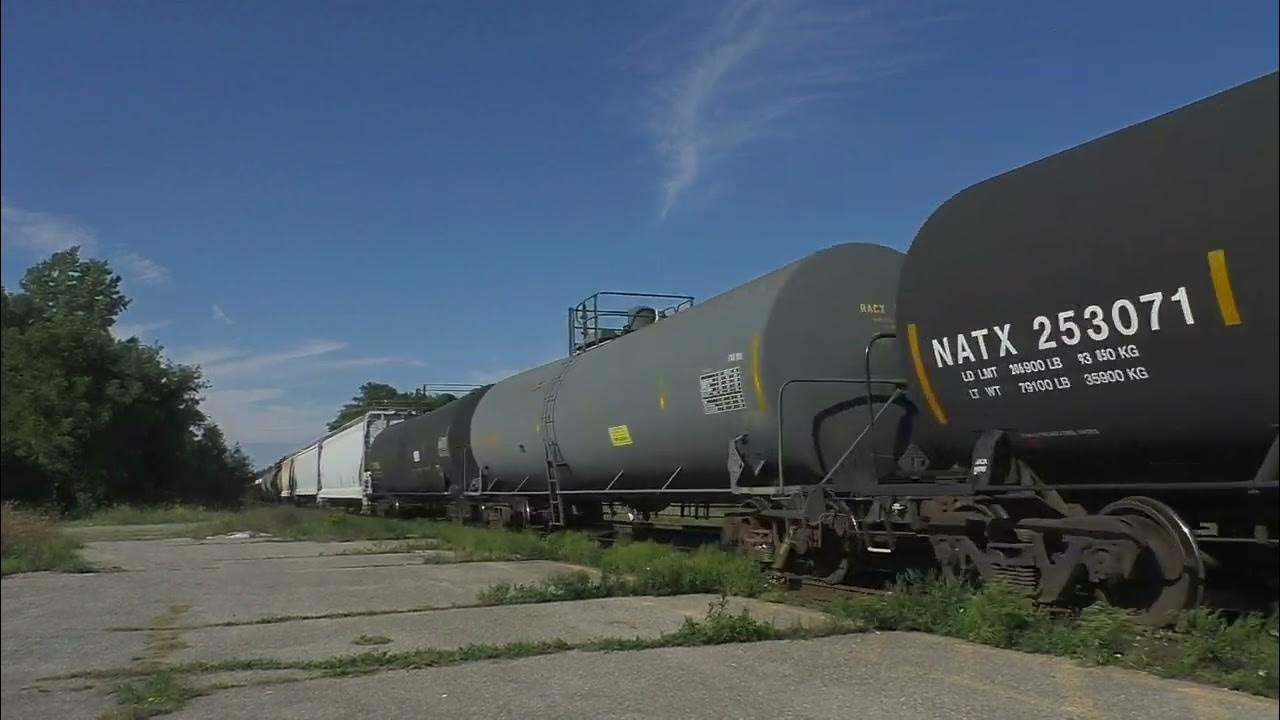 RAILREEL Just One CN 2327 CN 3923 Ingersoll Ontario Sept 6 2022 - YouTube