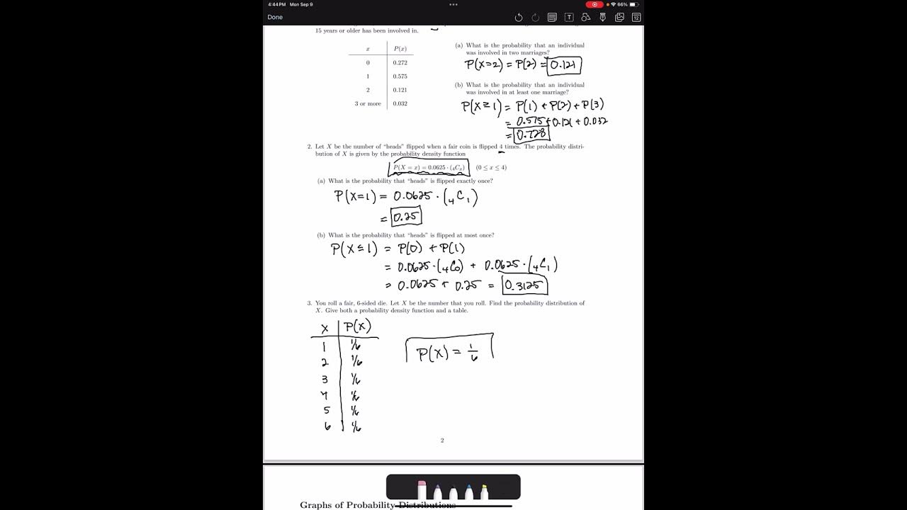 2.5 Random Variables and Probability Distributions - YouTube