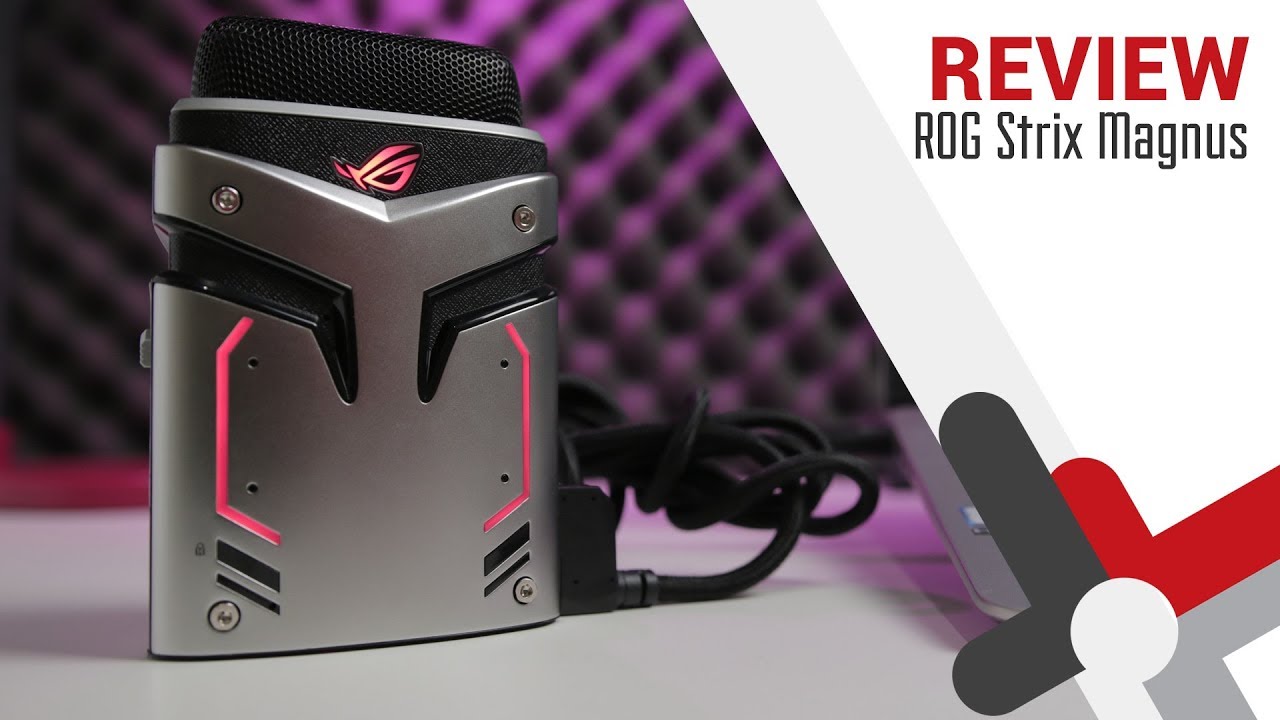[REVIEW] ASUS ROG Strix Magnus - Mikrofon Keren pake RGB! - YouTube
