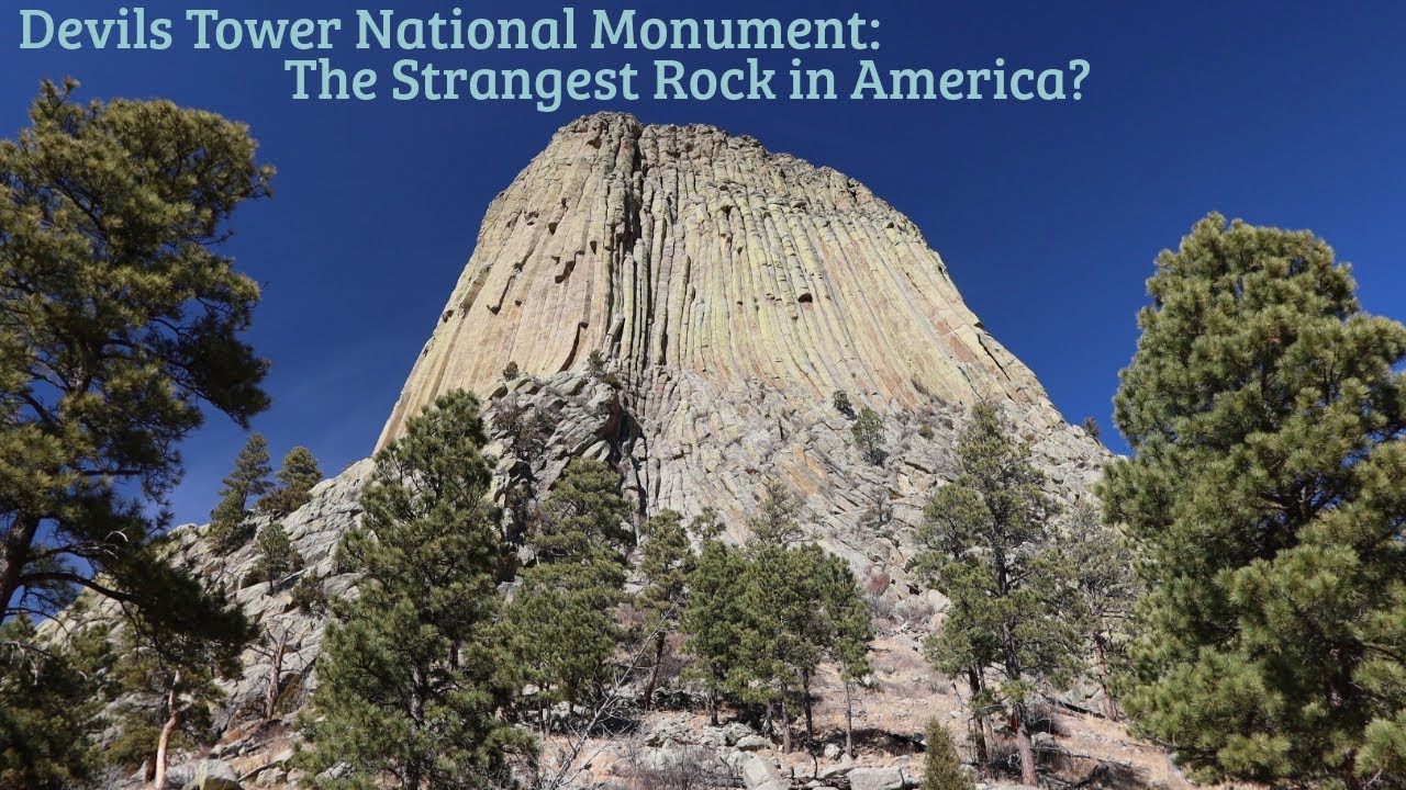 Hiking Around an Ancient Volcano: Devils Tower National Monument - YouTube