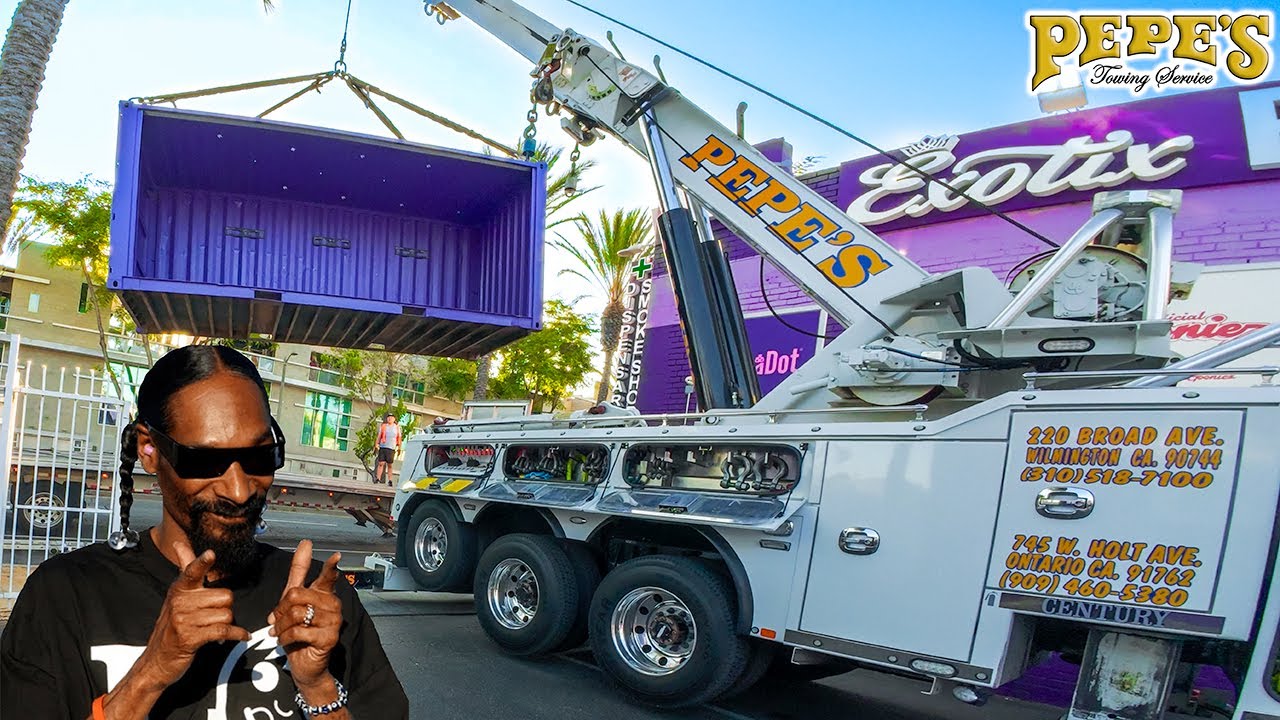 "Flying High" Delivering a Medicinal Weed Container - YouTube