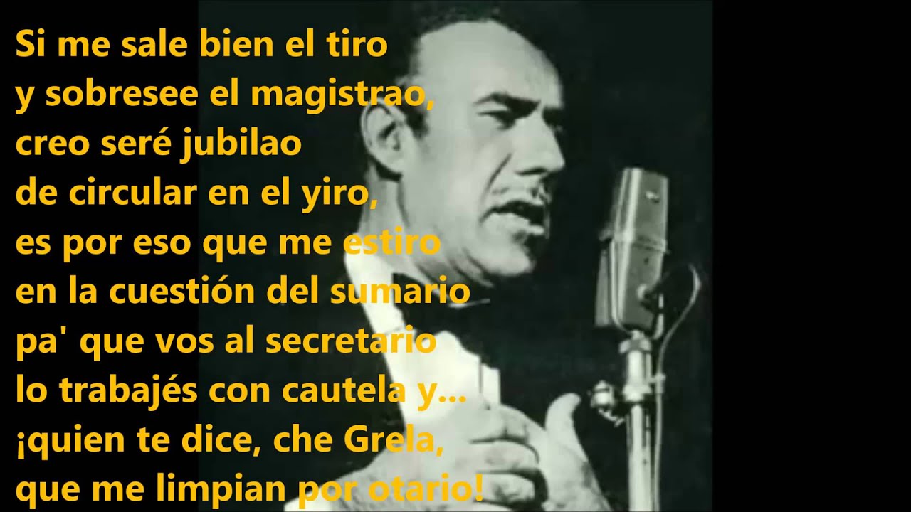 DESDE LA CANA TANGO. EDMUNDO RIVERO. LUNFARDO HD - YouTube