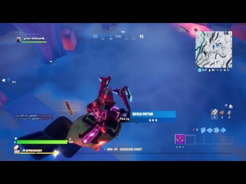 Fortnite Chapter 2 challenge - destroy 3 snowflake decorations - YouTube