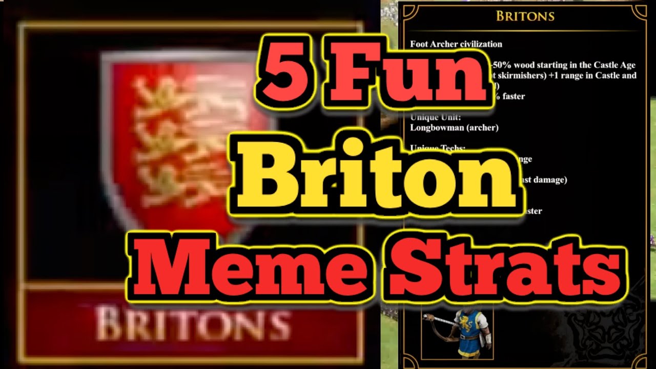 5 Briton Meme Strategies you Opponent Wont Forget! Britons have Never ...