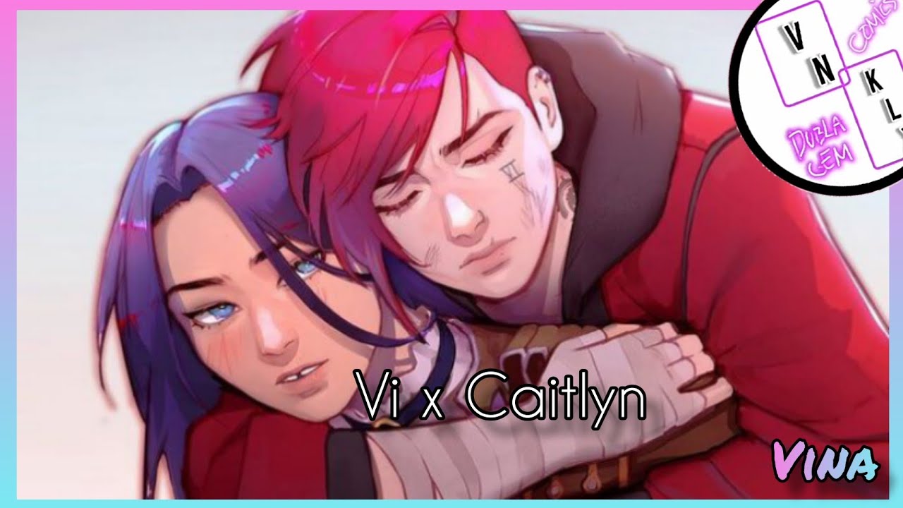Vi x Caitlyn Arcane their cute moments cômics#arcane#12 - YouTube