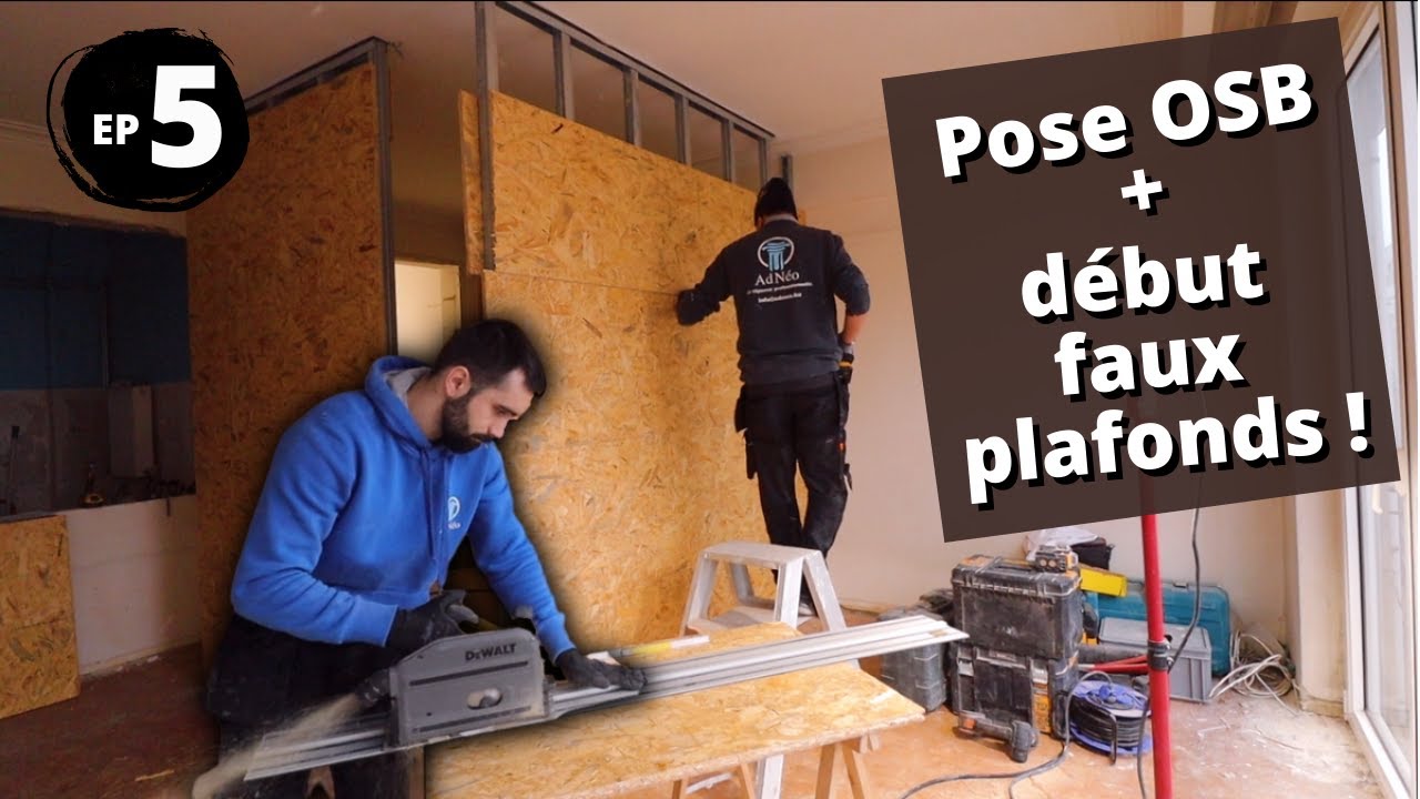 ⭐[EP5] Pourquoi poser de l'OSB sur des cloisons ? Comment réaliser les ...