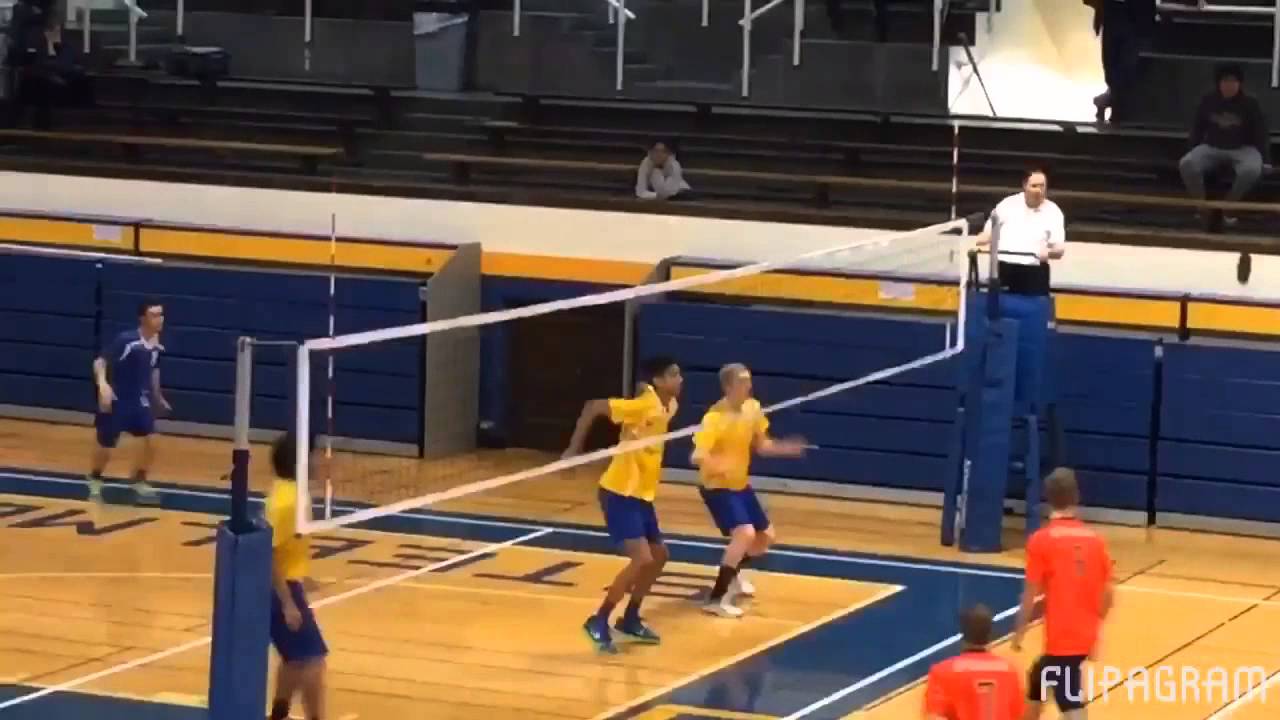 Brayden Thompson #11 Middle Blocker - YouTube