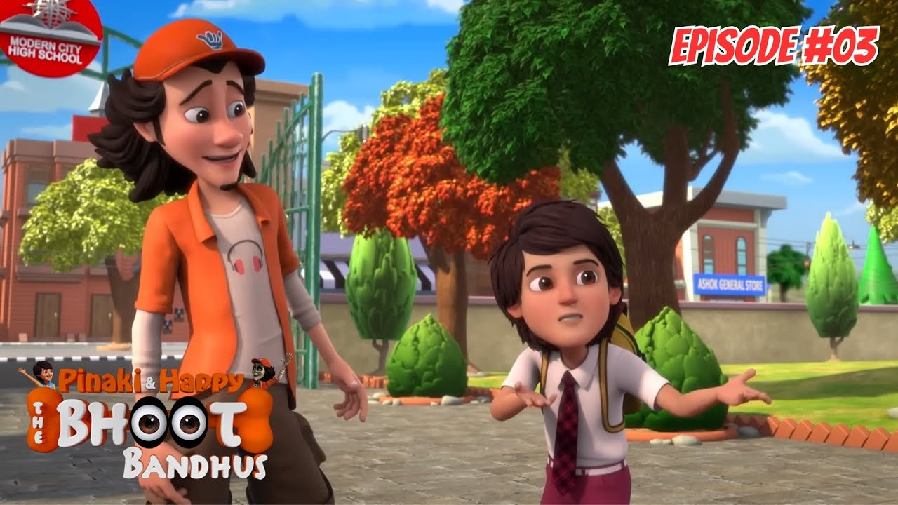 Pinaki and Happy - Bhoot Bandhus | Full Episode 03 | First Day At ...